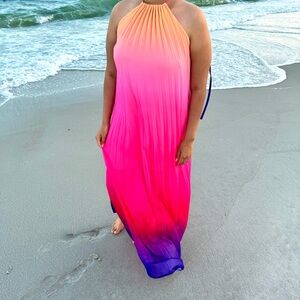 Dresses | Tulum Dress Ombre Flowy Resortwear Dress | Poshmark